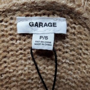 Garage | Sweaters | Garage Womens Sz Small Chandail Knit Sweater Brown ...